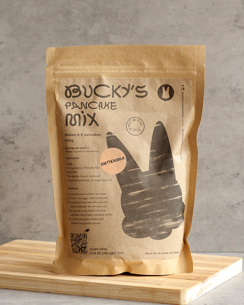 Bucky's Pancake Mix (500g) – The Seven Pantry