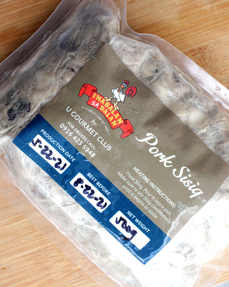 Pork Sisig (Frozen, 500g) – The Seven Pantry