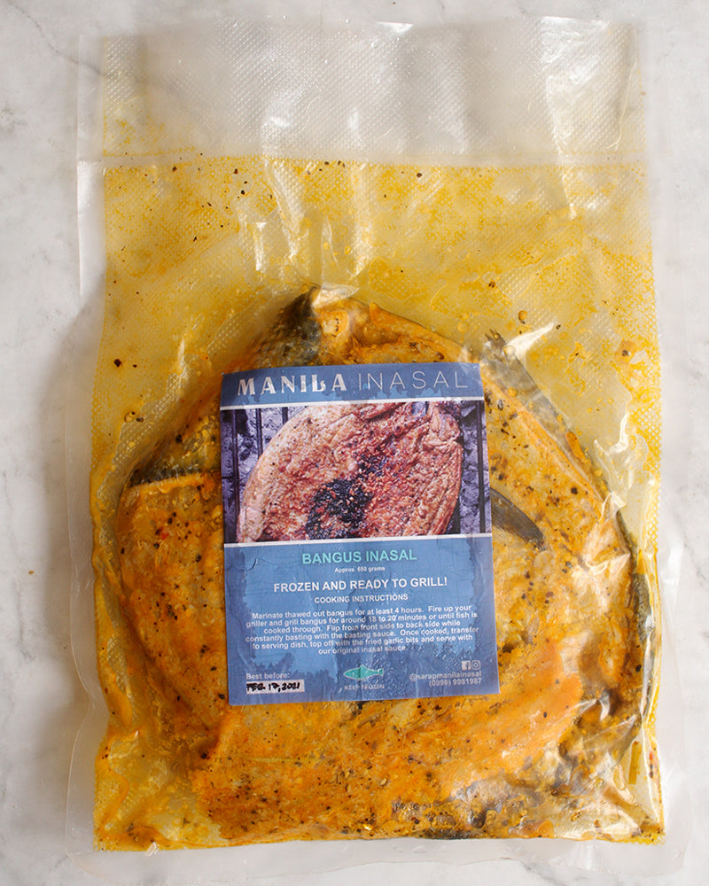 Bangus Inasal (One whole bangus, Frozen, 650g) – The Seven Pantry