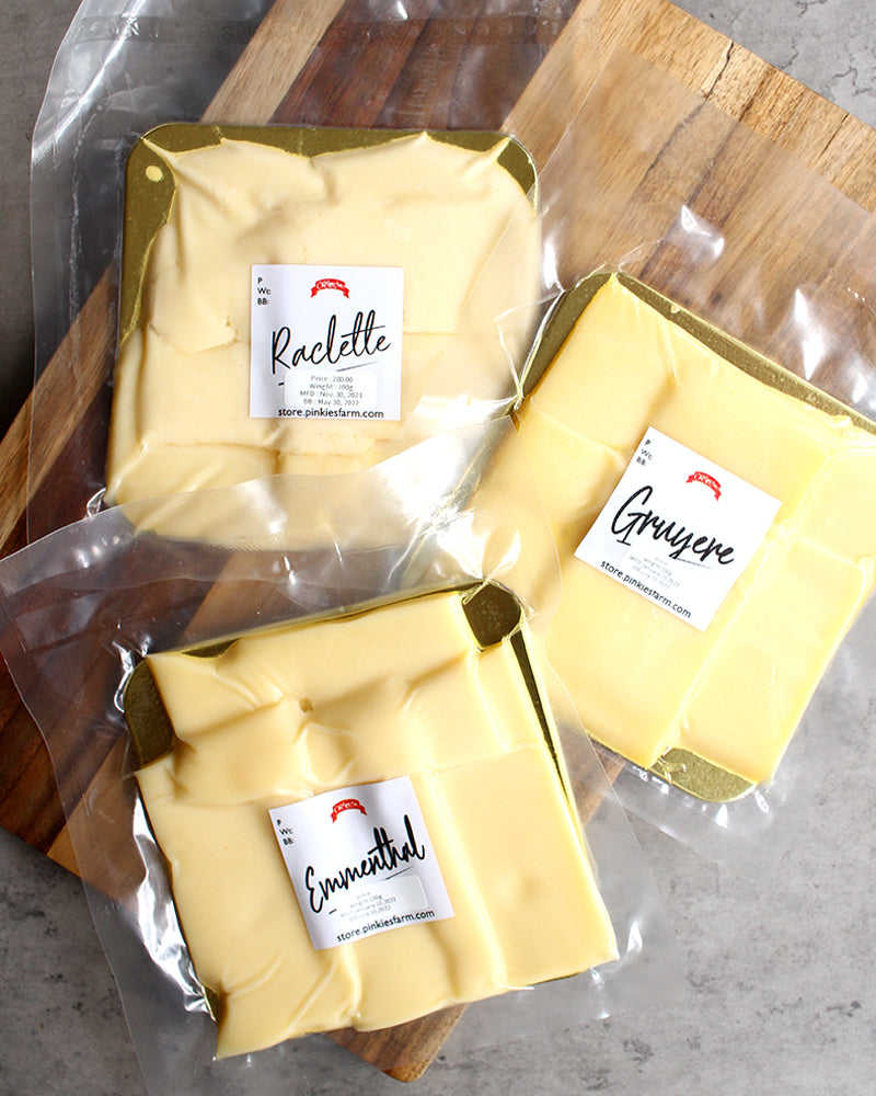 Cheese (Emmenthal, Gruyere, Mozzarella, Raclette Cheese/100g) – The ...