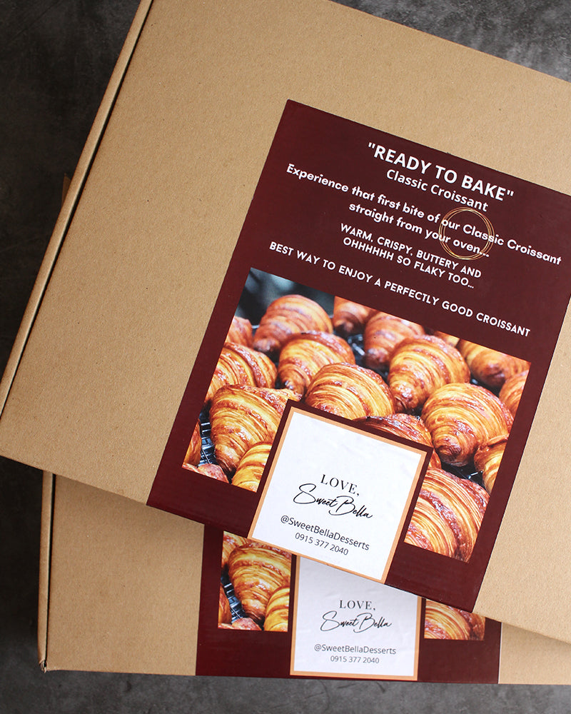 Ready-to-Bake Croissants (Frozen, Box of 12) – The Seven Pantry